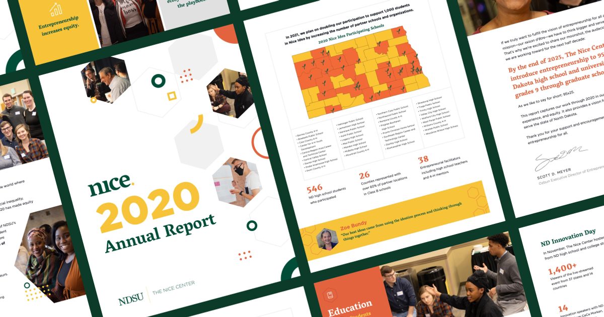 The Nice Center 2020 Annual Report | Lemonly