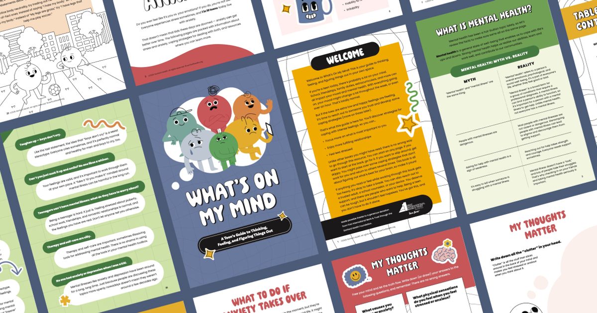 What's On My Mind: Mental Health Workbook for Teens | Lemonly